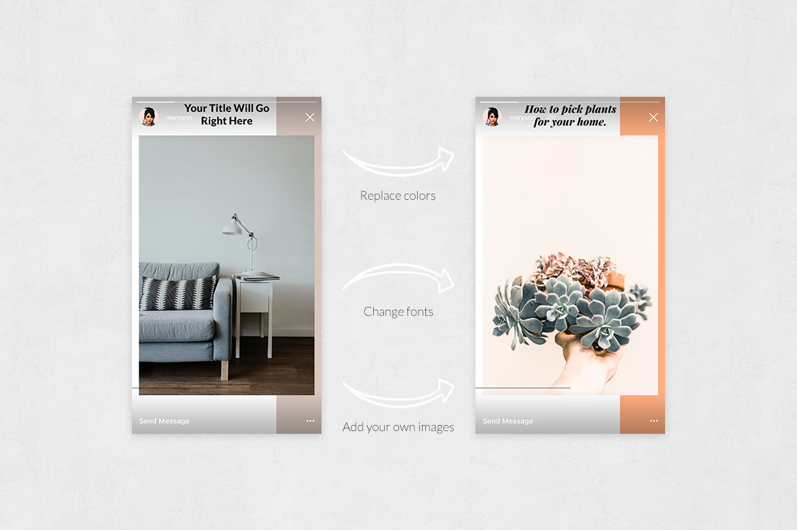 Home Decoration Instagram Stories